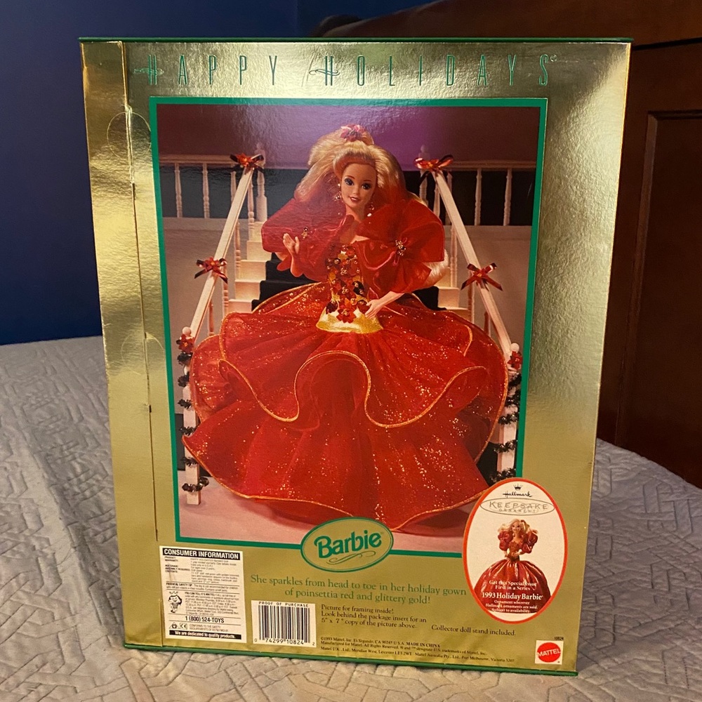 1993 Happy Holiday Edition Barbie - Gem